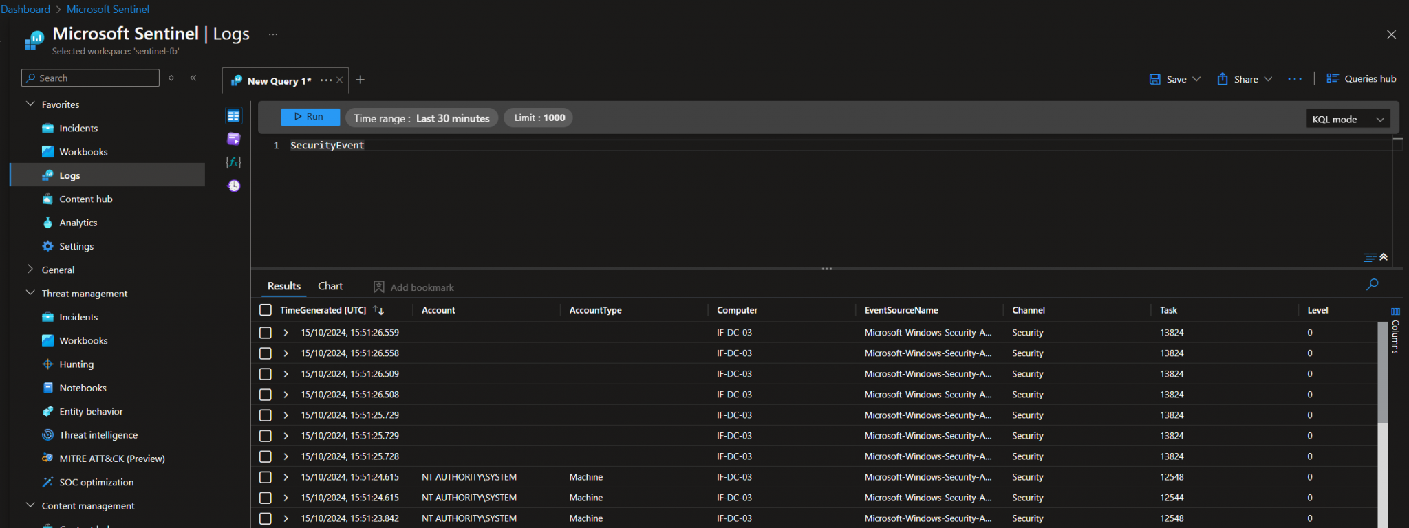 Microsoft Sentinel - Ingesting Windows Server Event Logs via Azure Arc ...