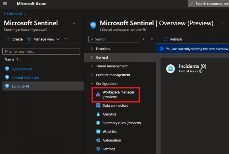 Microsoft Sentinel - Using Azure Lighthouse - Gennaro Migliaccio