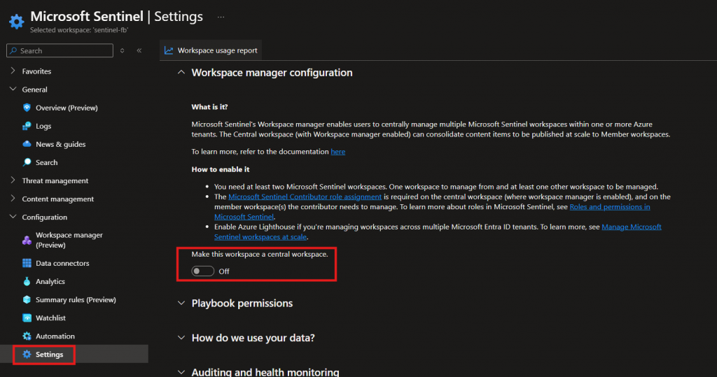 Microsoft Sentinel - Using Azure Lighthouse - Gennaro Migliaccio