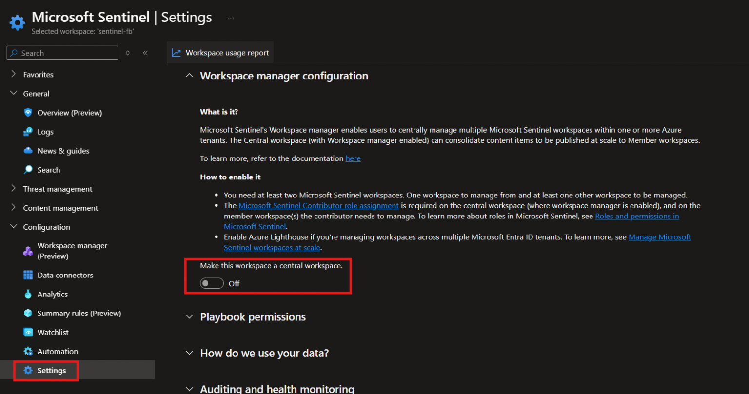 Microsoft Sentinel - Using Azure Lighthouse - Gennaro Migliaccio