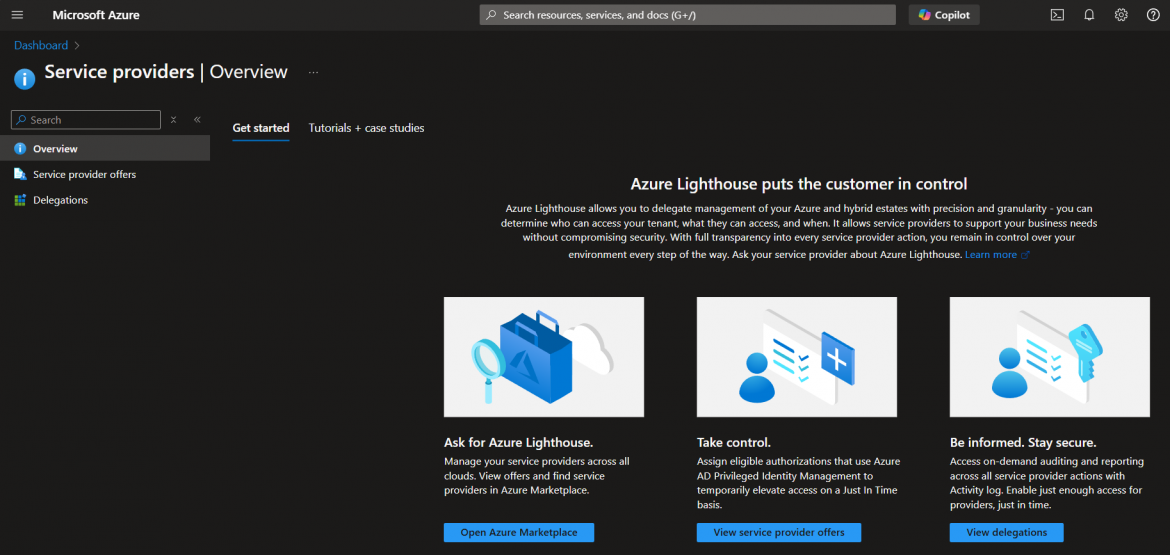Microsoft Sentinel - Using Azure Lighthouse - Gennaro Migliaccio