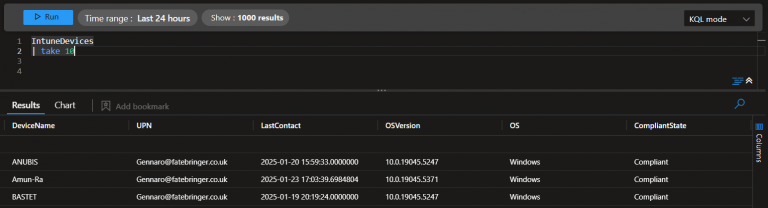 Microsoft Sentinel - Ingesting Intune Logs - Gennaro Migliaccio