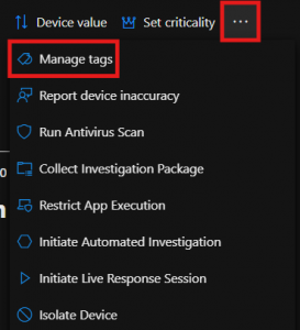Defender for Endpoint - Device Tagging - Gennaro Migliaccio