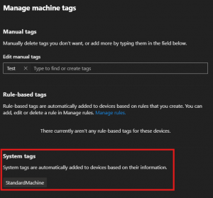 Defender for Endpoint - Device Tagging - Gennaro Migliaccio