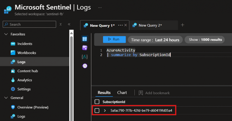 Microsoft Sentinel - Azure Activity Scoped by Management Groups ...